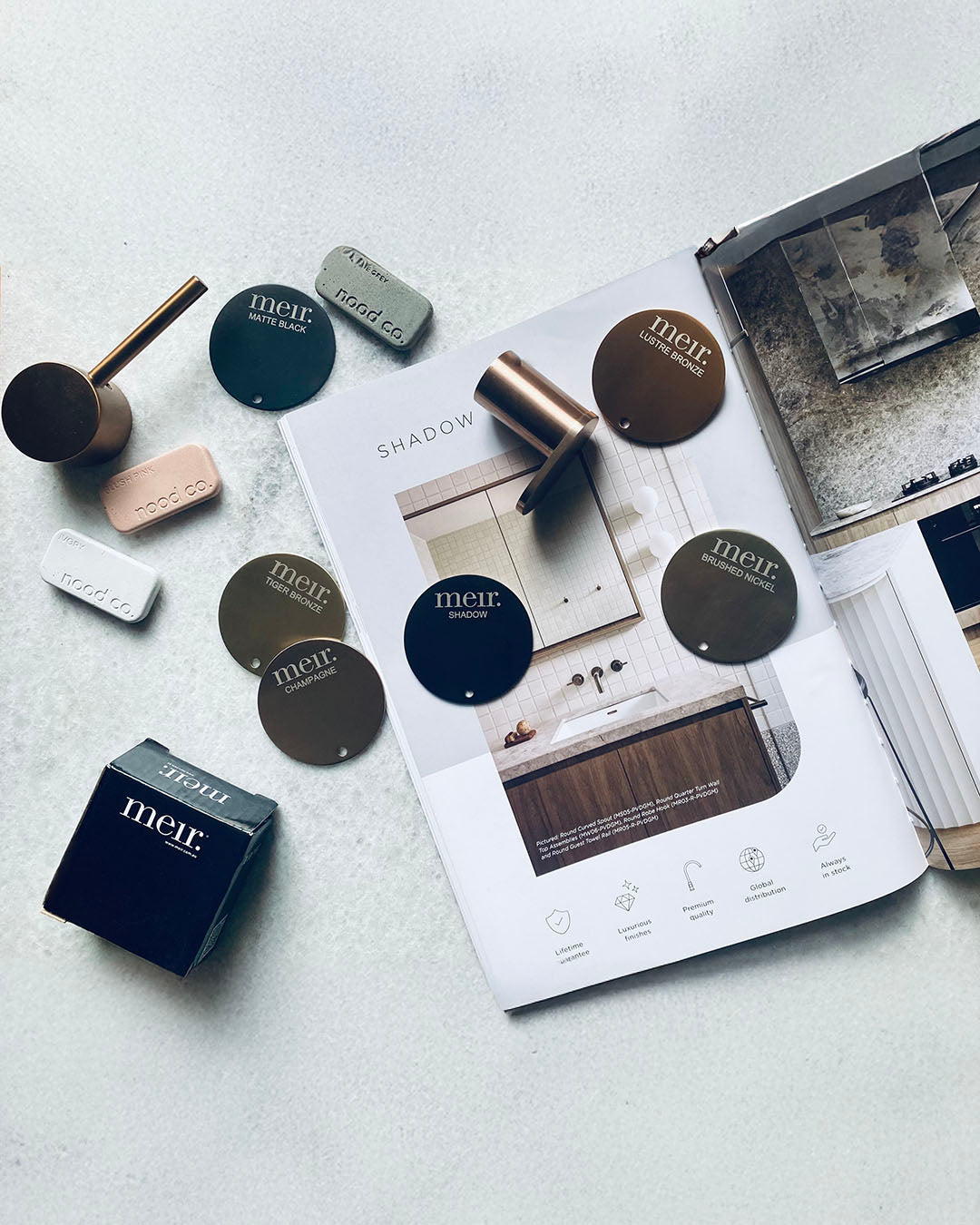 Meir x Nood Co: Perfect Colour Pairings for Your Space