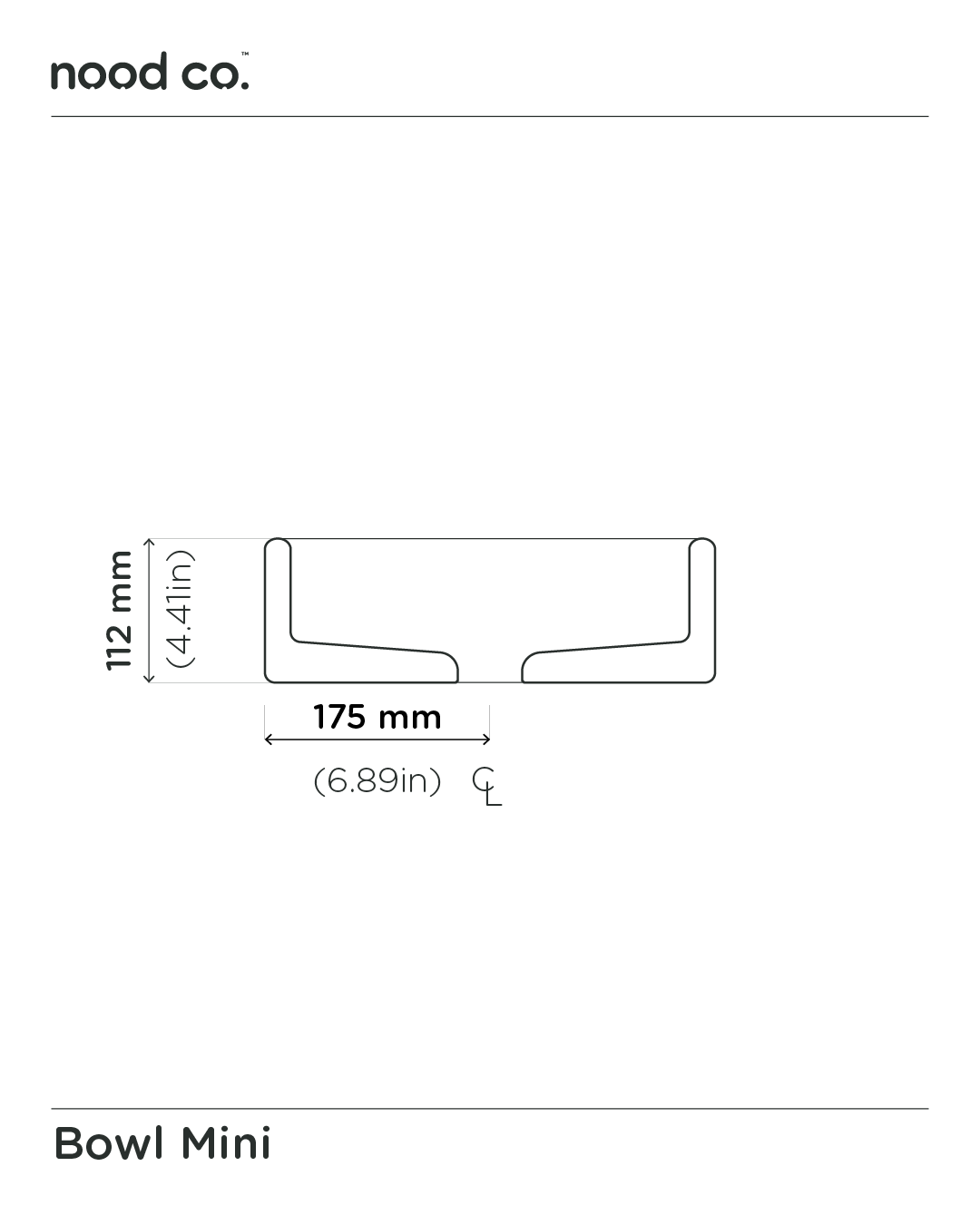 Mini Bowl Basin (Karri) – Nood Co