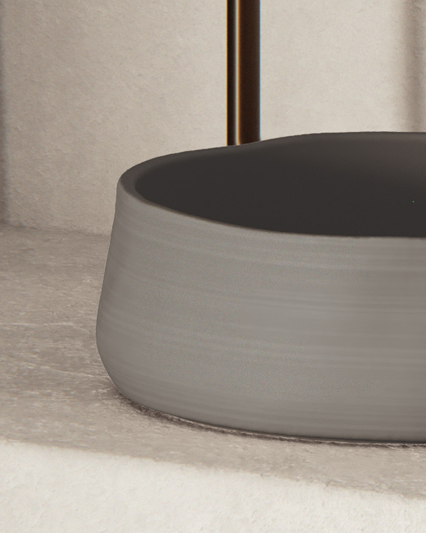 Mill Basin in Mid Tone Grey | Nood Co