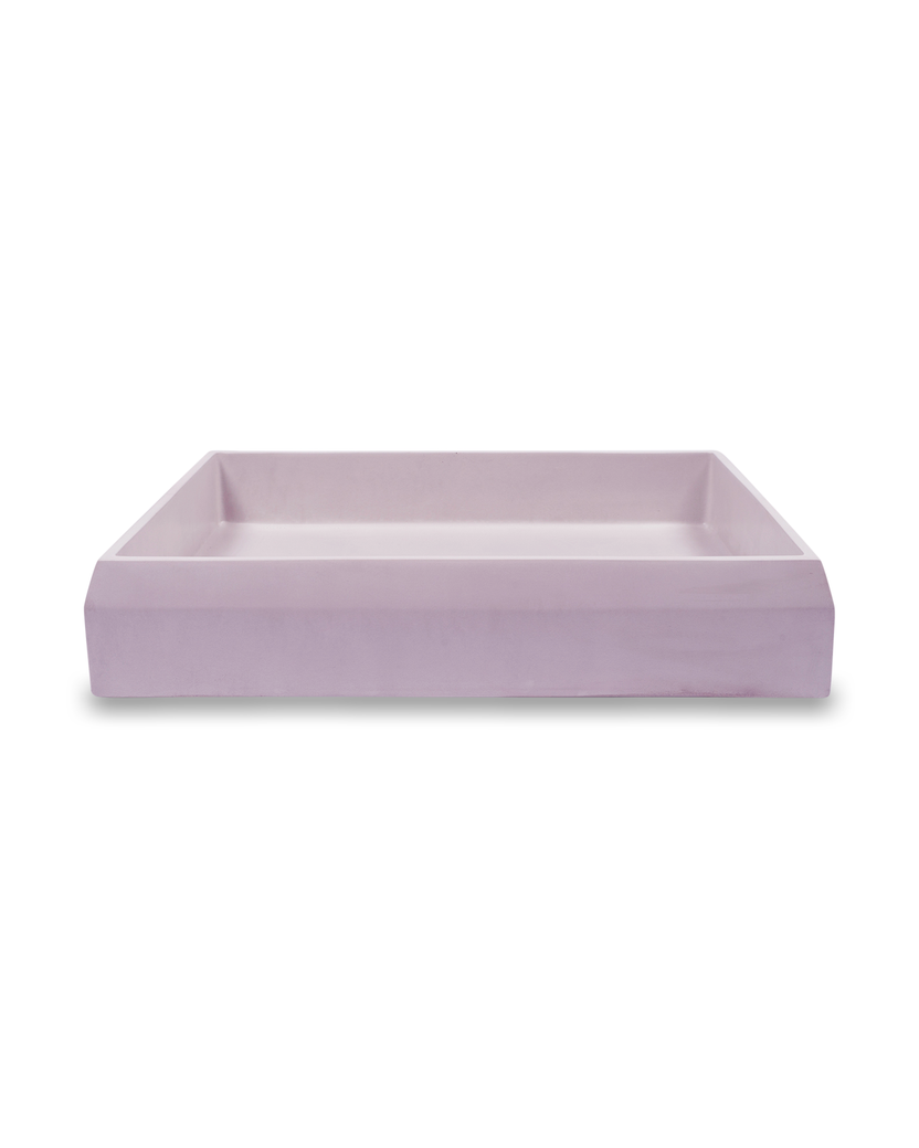 Prism Rectangle Basin in Lilac | Nood Co