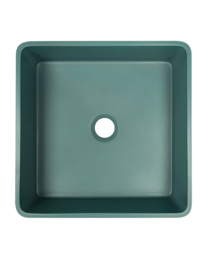 Vesl Square Basin in Ivory | Nood Co