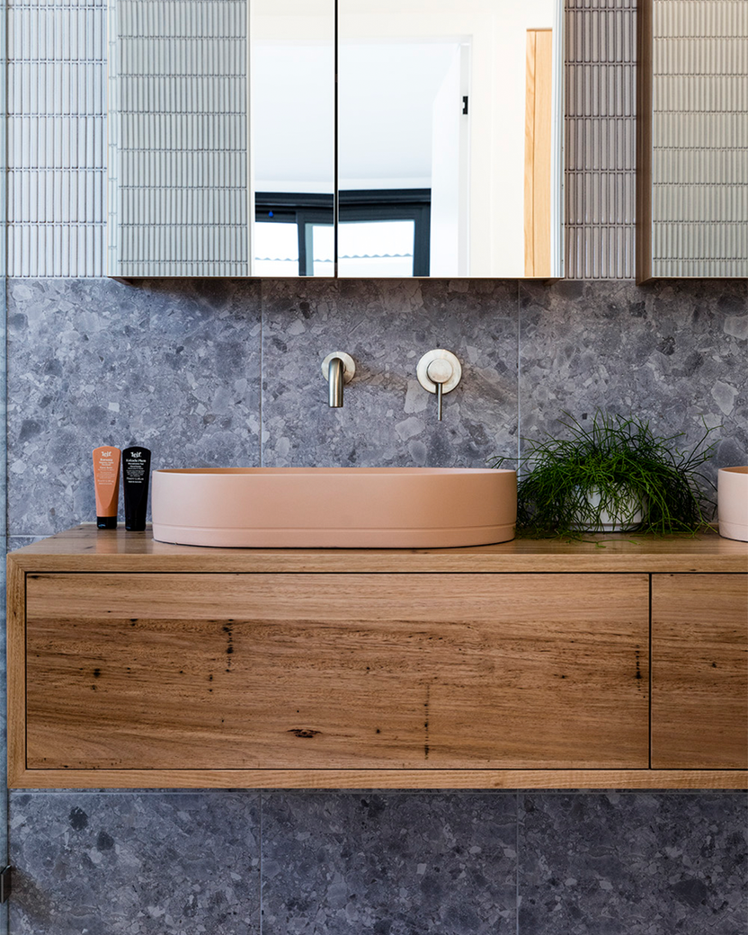 Pill Basin | Handcrafted Concrete Basin | Nood Co