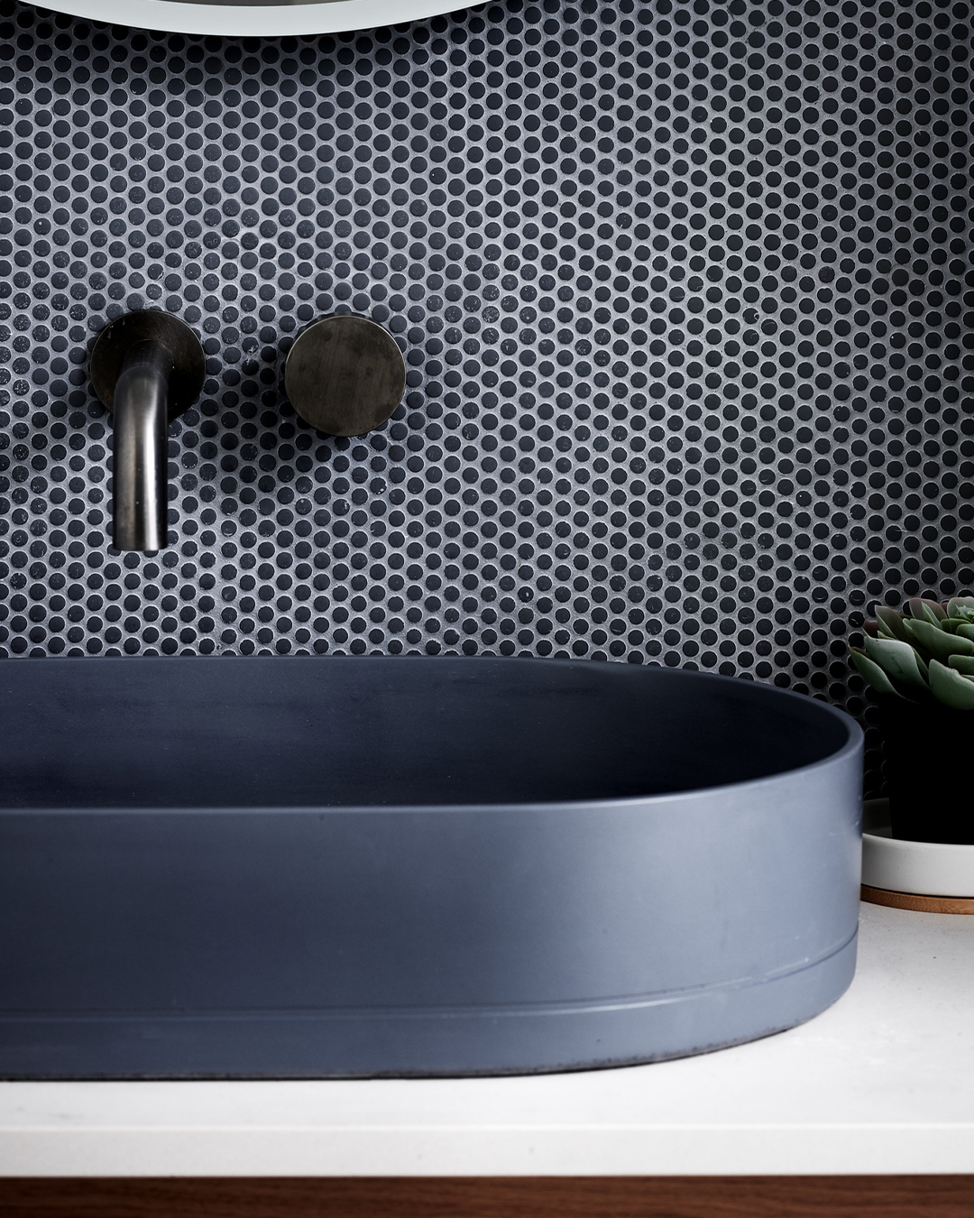 Pill Basin | Handcrafted Concrete Basin | Nood Co